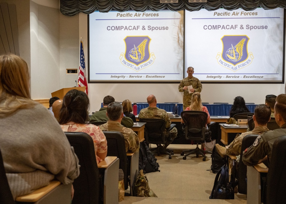 DVIDS - Images - COMPACAF hosts Squadron Commanders Course, Spouse ...