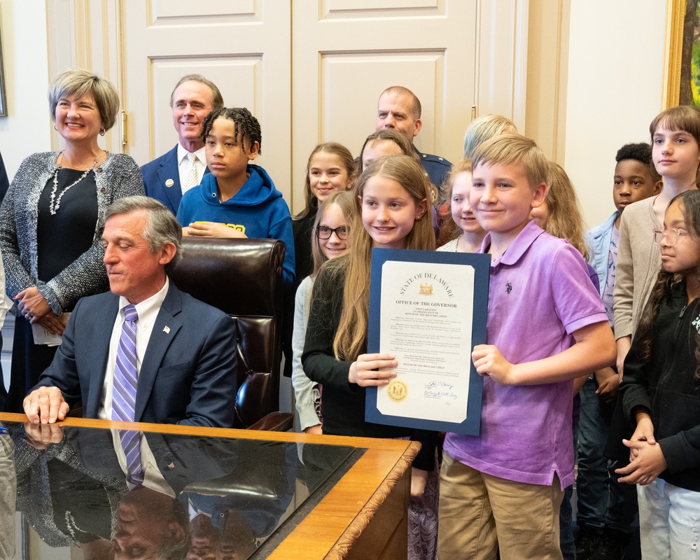 DVIDS - Images - Gov. Carney Proclaims April the Month of the Military ...