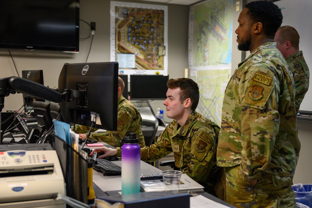 DVIDS - News - Heard but never seen: 934th Airlift Wing command post ...