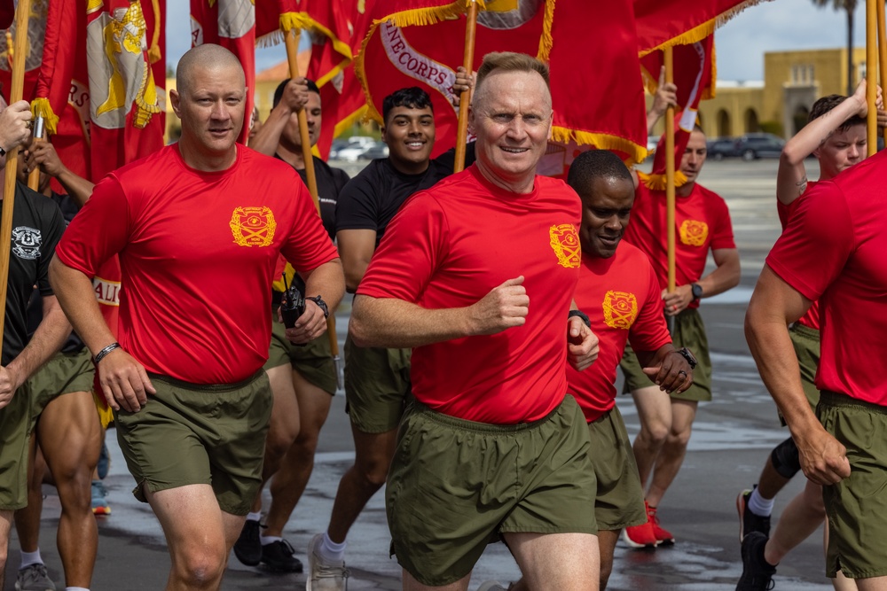 DVIDS - Images - Charlie Company Motivational Run [Image 7 of 9]