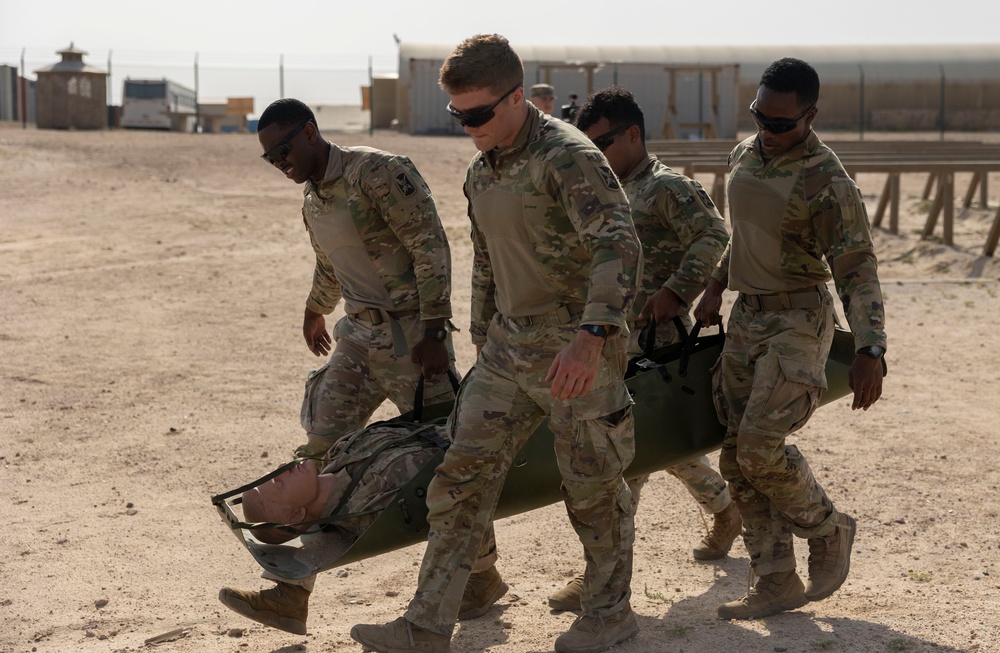 DVIDS - Images - 2023 Best Squad teams conduct obstacle course [Image ...