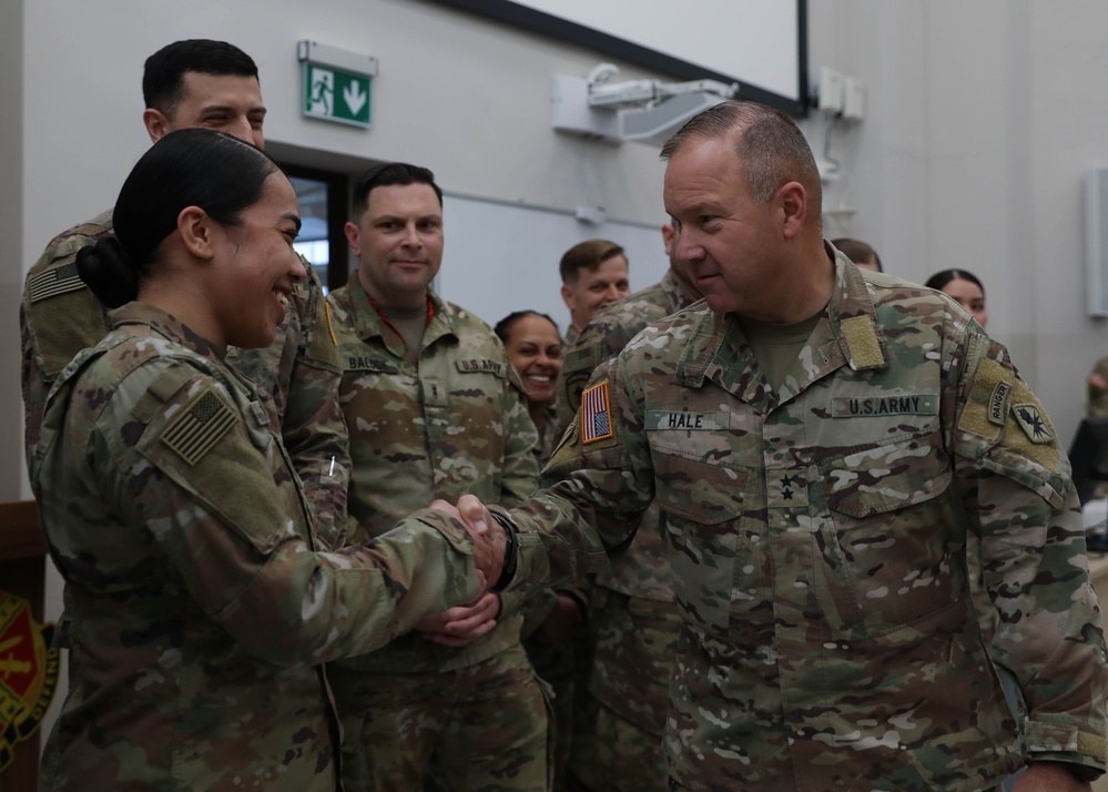 DVIDS - Images - Maj. Gen. Hale Visits Camp Kosciuszko [Image 5 of 8]
