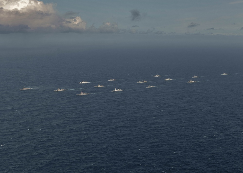 DVIDS - Images - USS Oscar Austin (DDG 79) and NATO allies perform a ...