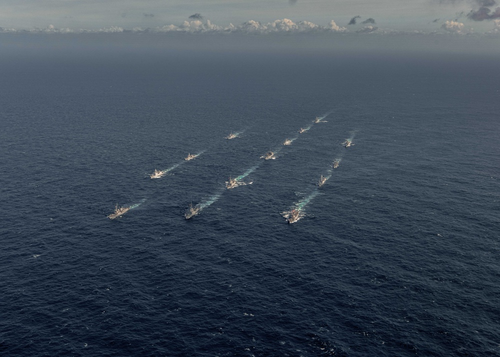 DVIDS - Images - USS Oscar Austin (DDG 79) and NATO allies perform a ...