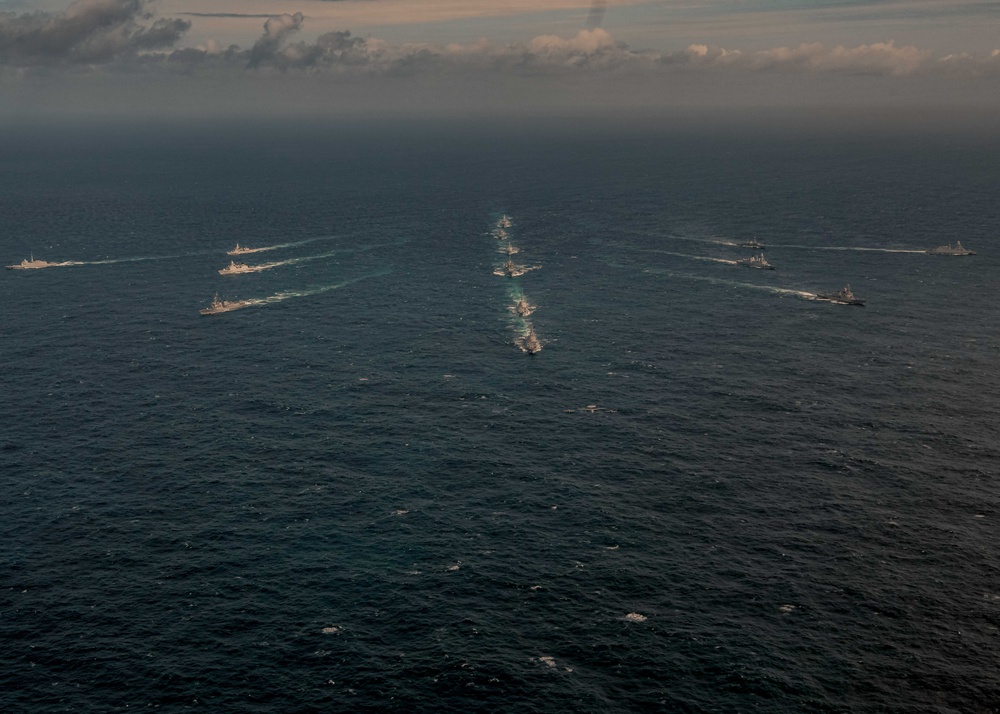 DVIDS - Images - USS Oscar Austin (DDG 79) and NATO allies perform a ...