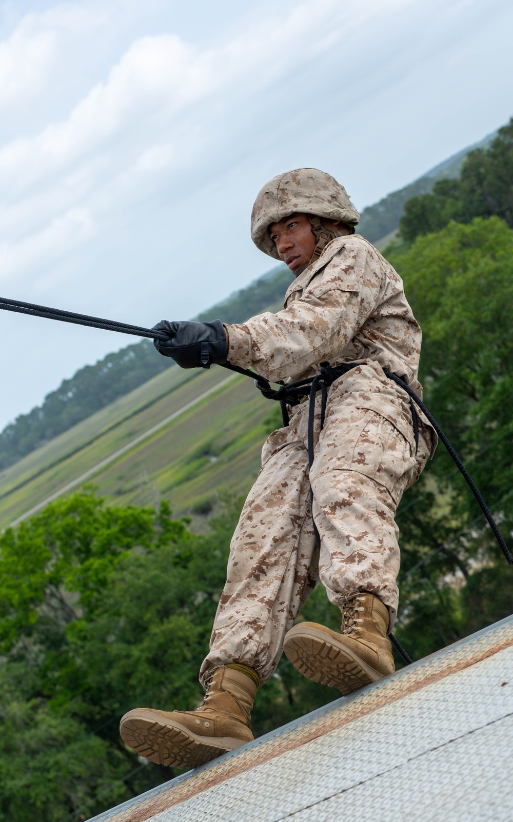 DVIDS - Images - Papa Company Rappel Tower [Image 1 of 7]