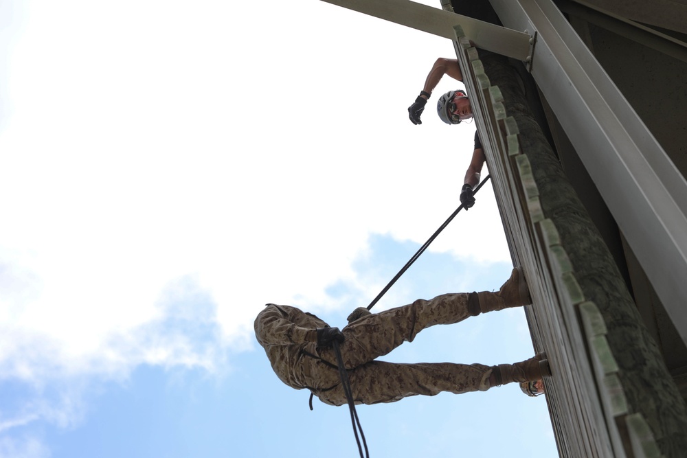 DVIDS - Images - Papa Company Rappel Tower [Image 2 of 11]