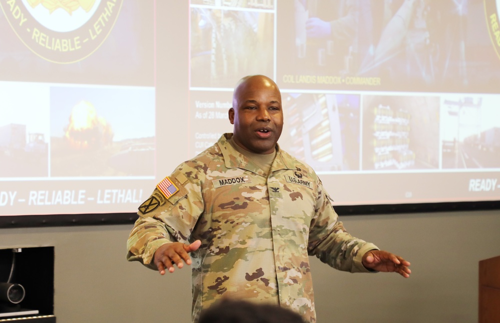 DVIDS - News - JMC’s incoming senior leaders learn about their next command