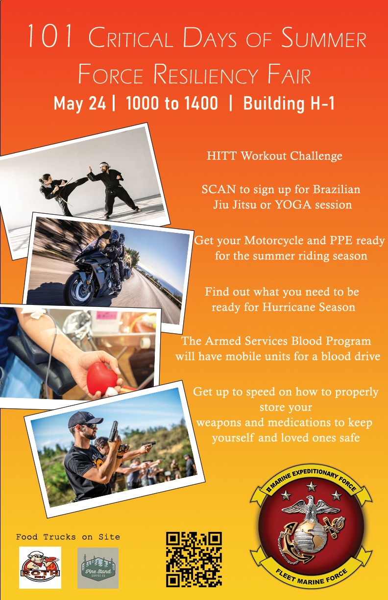 DVIDS - Images - 101 Critical Days of Summer Force Resiliency Fair Flyer