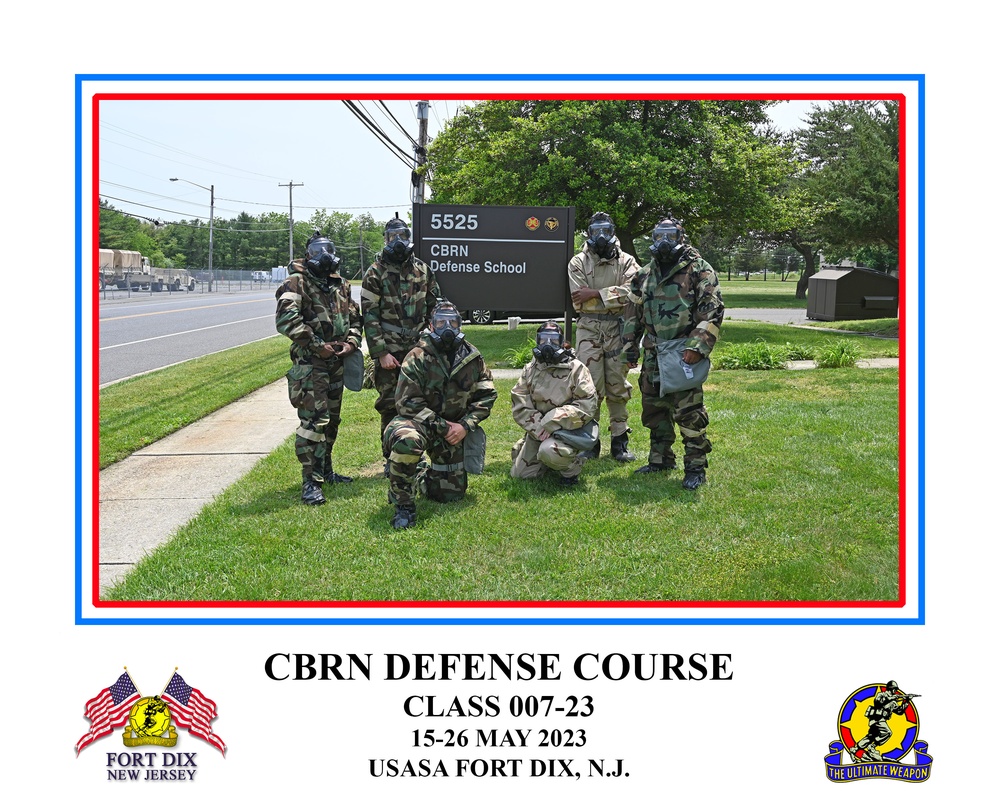 DVIDS - Images - ASA Fort Dix CBRN Defense Course Class 007-23 Training ...
