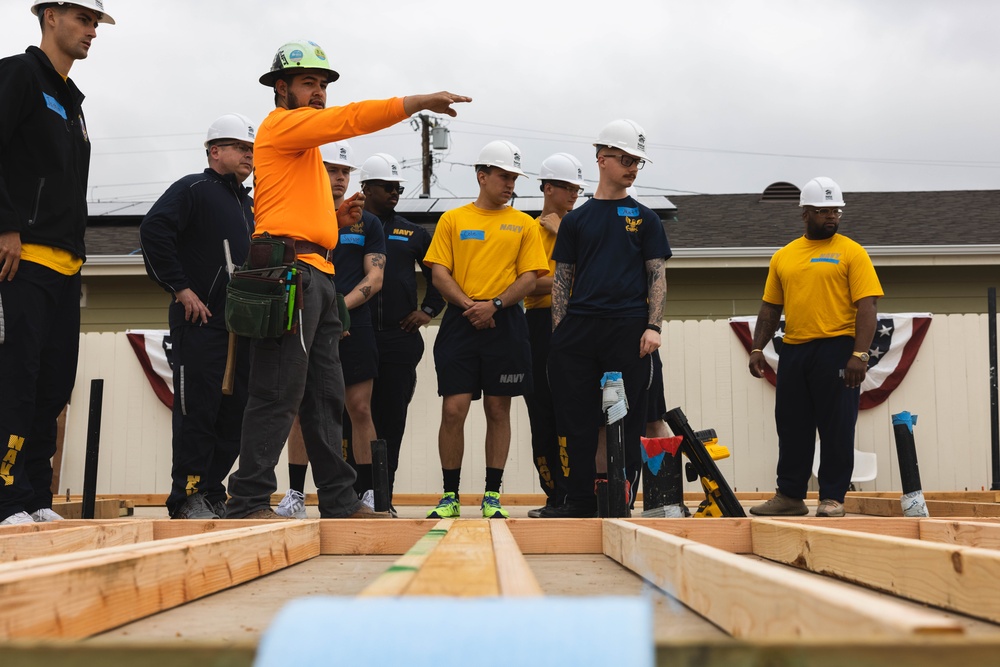 DVIDS - Images - Sailors help Habitat For Humanity build homes [Image 2 ...