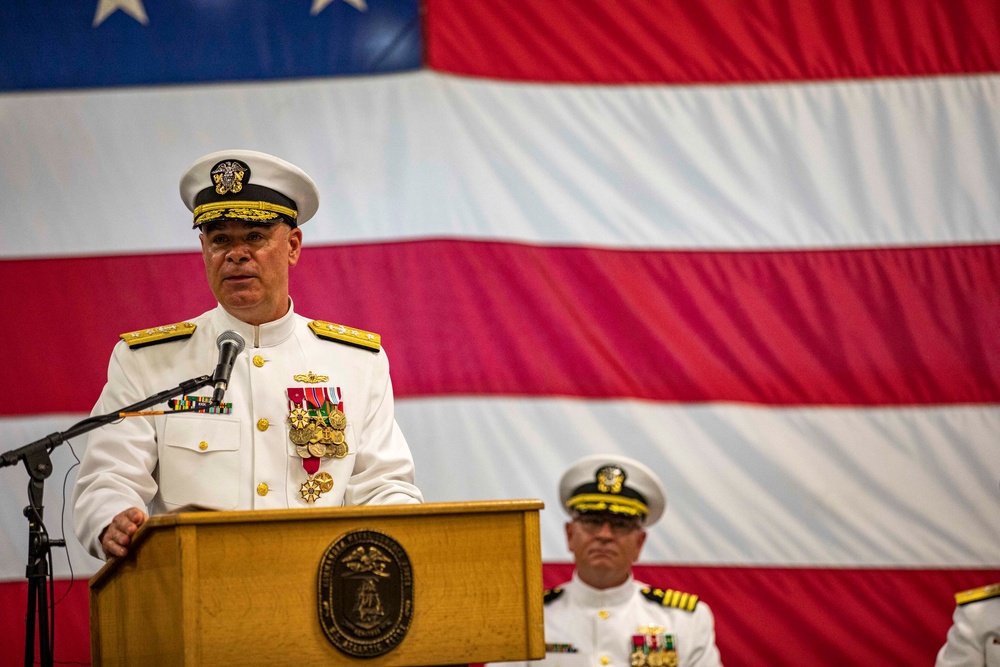 DVIDS - Images - SURFLANT holds Change of Command Ceremony aboard Wasp ...