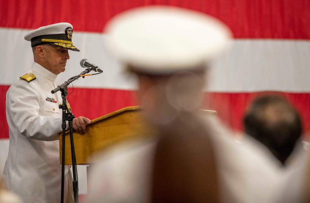 DVIDS - Images - SURFLANT holds Change of Command Ceremony aboard Wasp ...