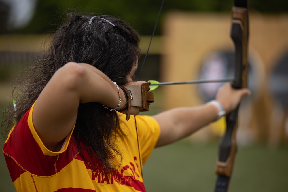 DVIDS - Images - 2023 DOD Warrior Games Challenge Team Marine Corps – Archery Practice [Image 8 ...