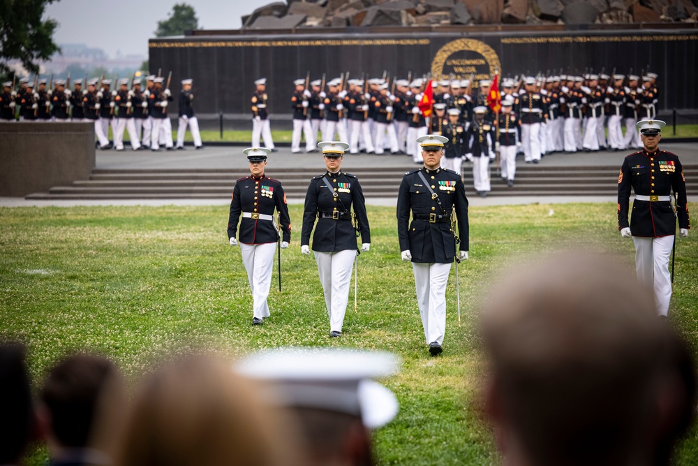DVIDS - Images - First Tuesday Sunset Parade of the season [Image 4 of 17]