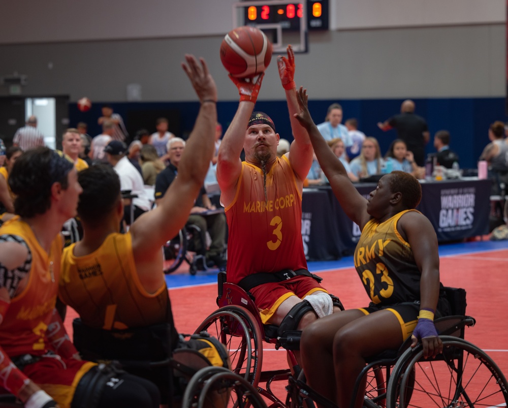 DVIDS - Images - 2023 DOD Warrior Games Challenge Team Marine Corps – Wheelchair Basketball ...