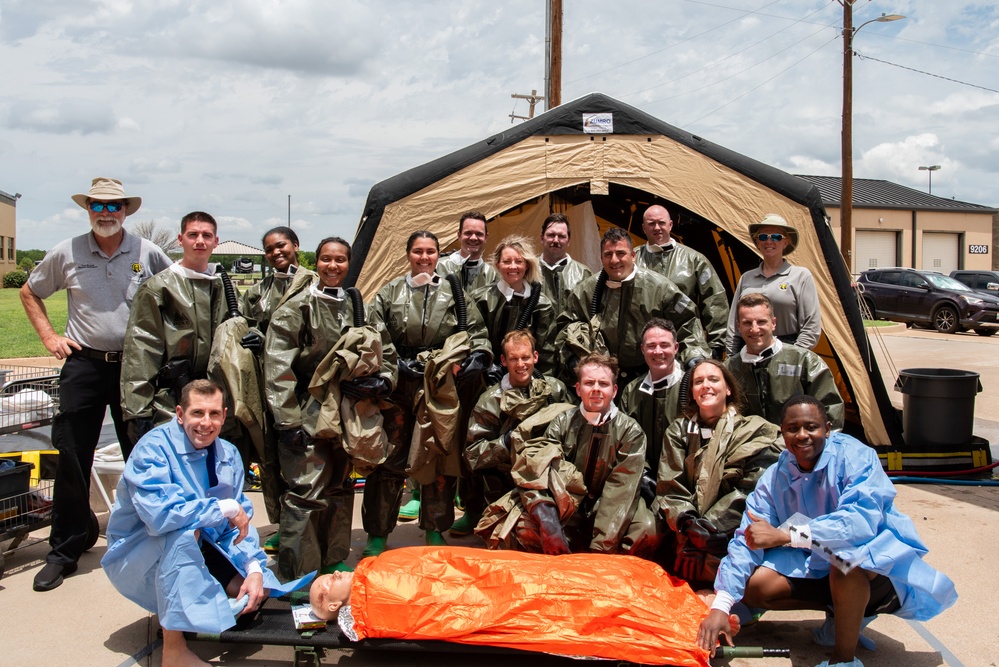 DVIDS - Images - 7th Medical Group conducts decontamination exercise ...