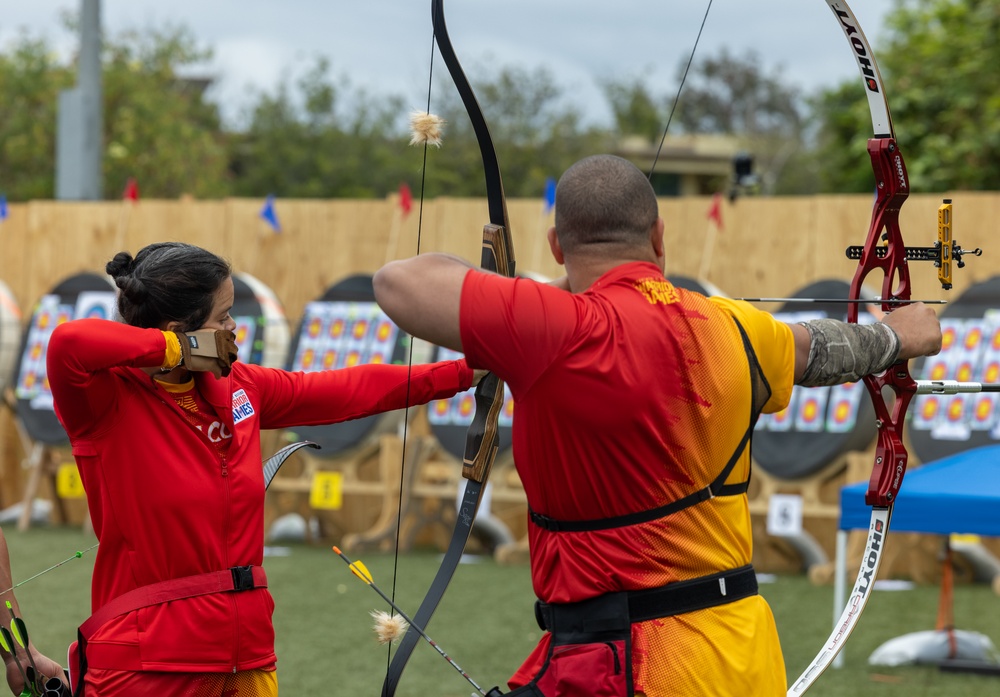 DVIDS - Images - 2023 DOD Warrior Games Challenge Team Marine Corps – Archery [Image 8 of 11]