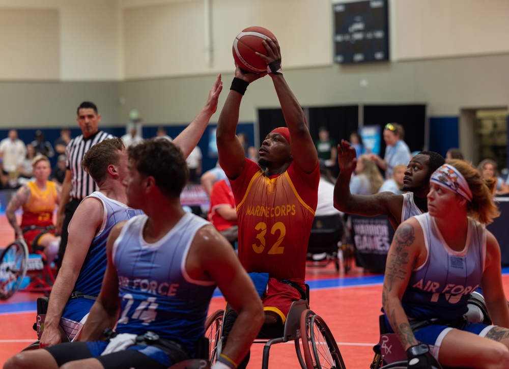 DVIDS - Images - 2023 DOD Warrior Games Challenge Team Marine Corps – Wheelchair Basketball ...