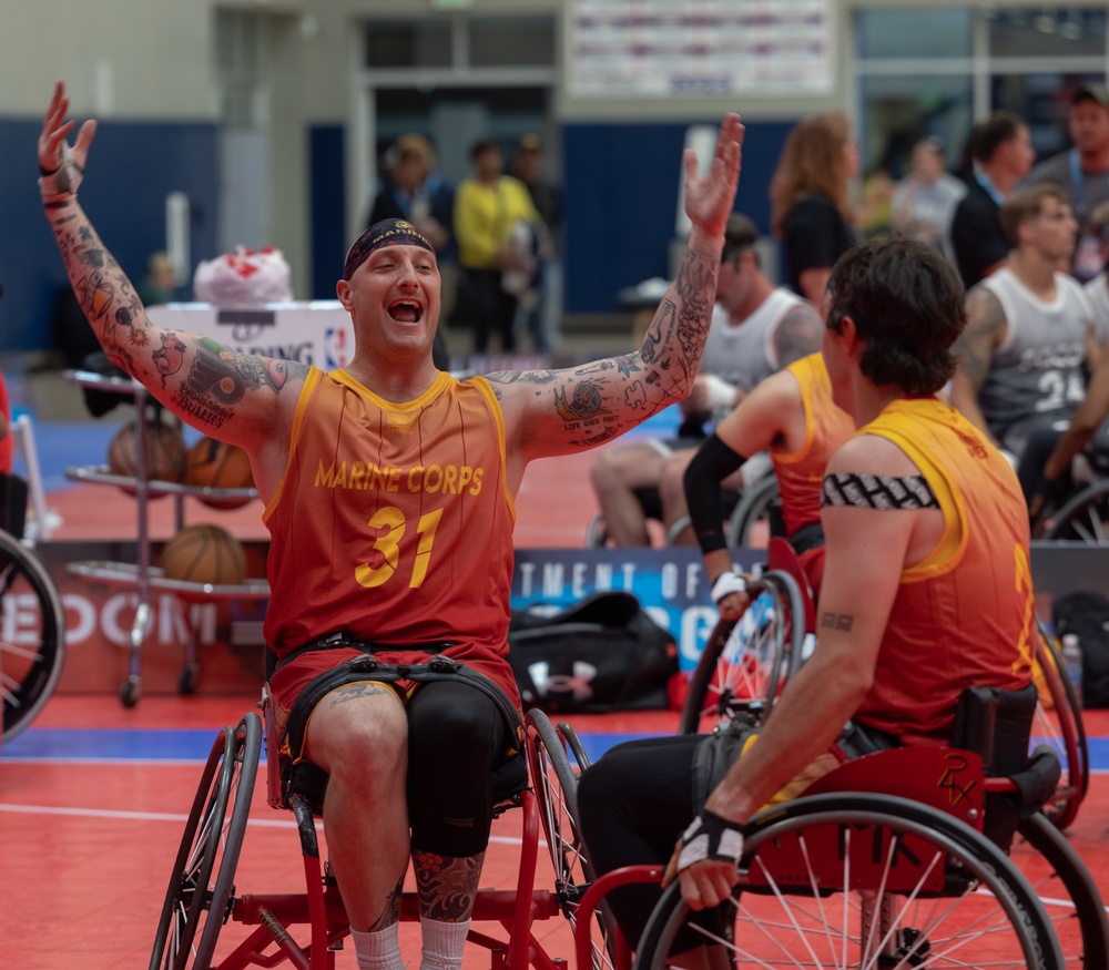 DVIDS - Images - 2023 DOD Warrior Games Challenge Team Marine Corps – Wheelchair Basketball ...