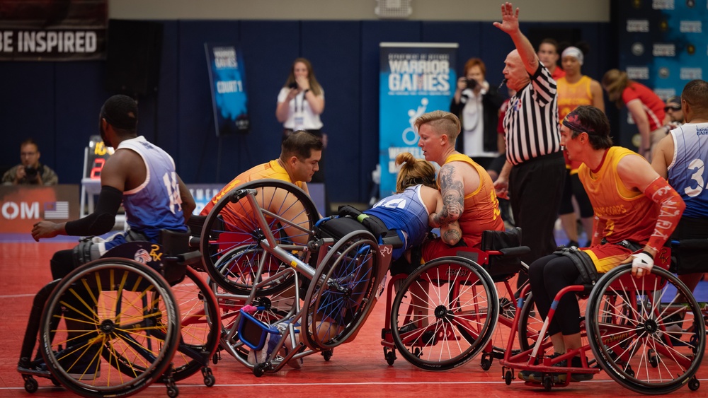 DVIDS - Images - 2023 DOD Warrior Games Challenge Team Marine Corps – Wheelchair Basketball Gold ...