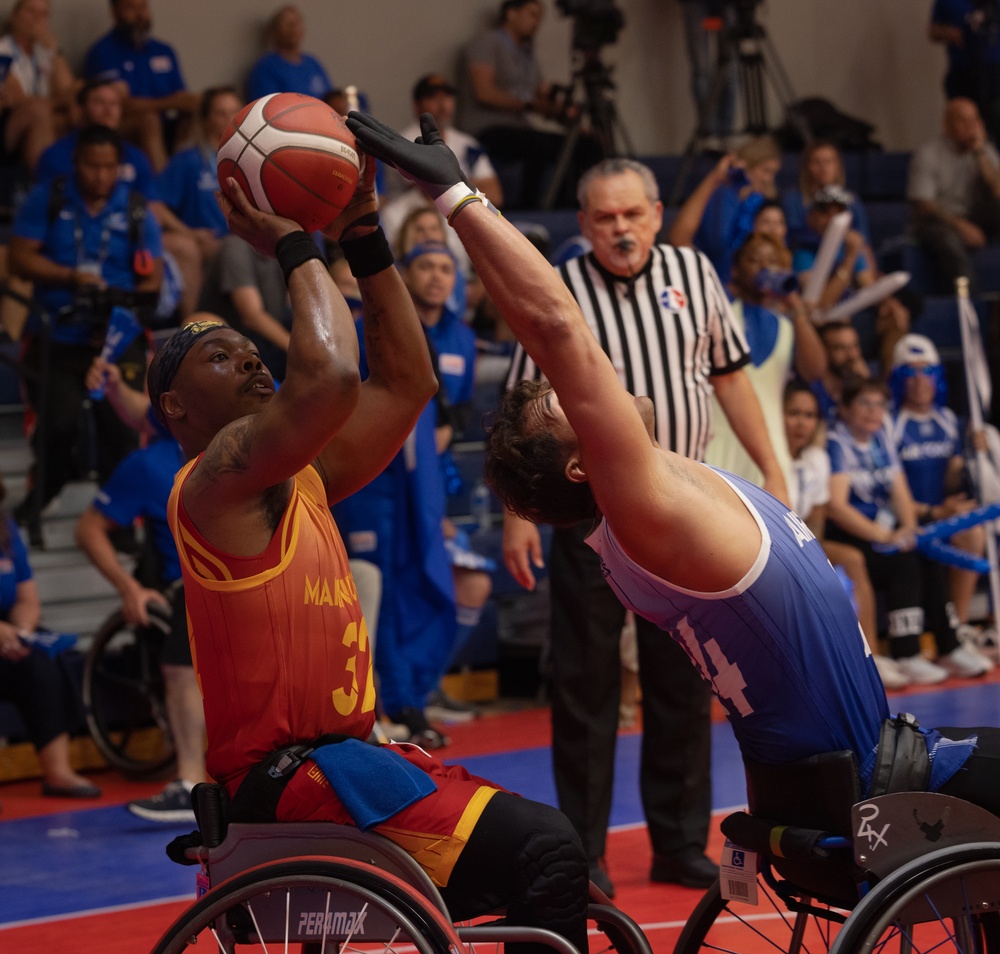DVIDS - Images - 2023 DOD Warrior Games Challenge Team Marine Corps – Wheelchair Basketball Gold ...