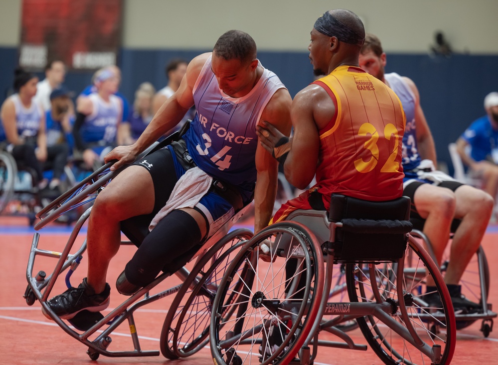 DVIDS - Images - 2023 DOD Warrior Games Challenge Team Marine Corps – Wheelchair Basketball Gold ...