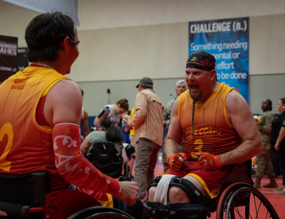 DVIDS - Images - 2023 DOD Warrior Games Challenge Team Marine Corps – Wheelchair Basketball Gold ...