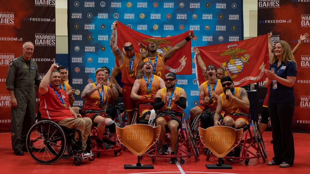 DVIDS - Images - 2023 DOD Warrior Games Challenge Team Marine Corps – Wheelchair Basketball ...