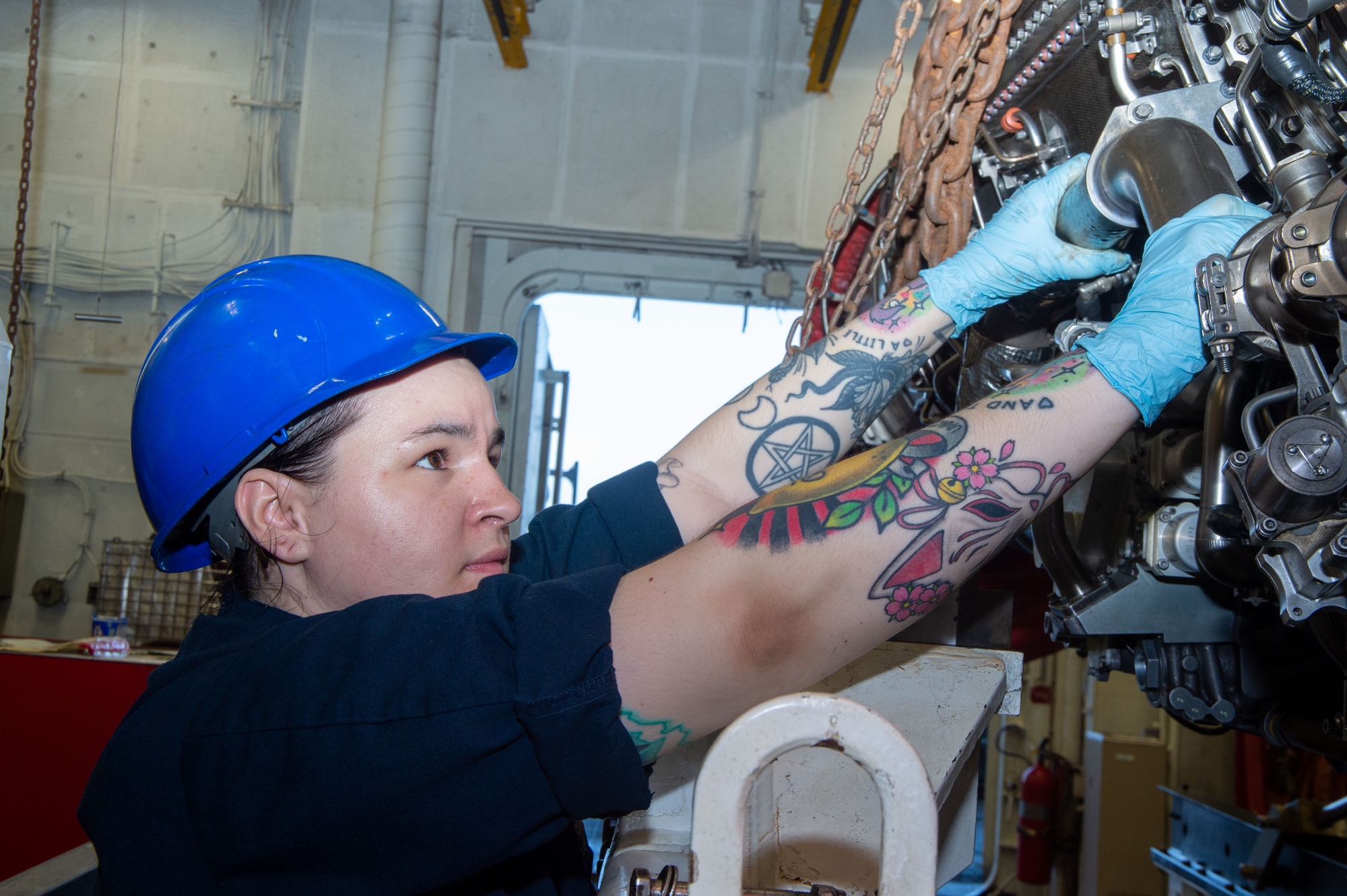 Aviation Engine Tattoos