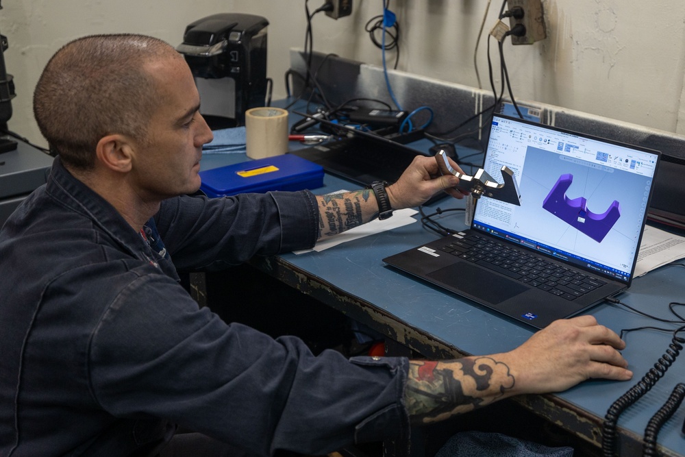 DVIDS News BATAAN TURNS CONCEPT TO REALITY WITH 3 D PRINTER