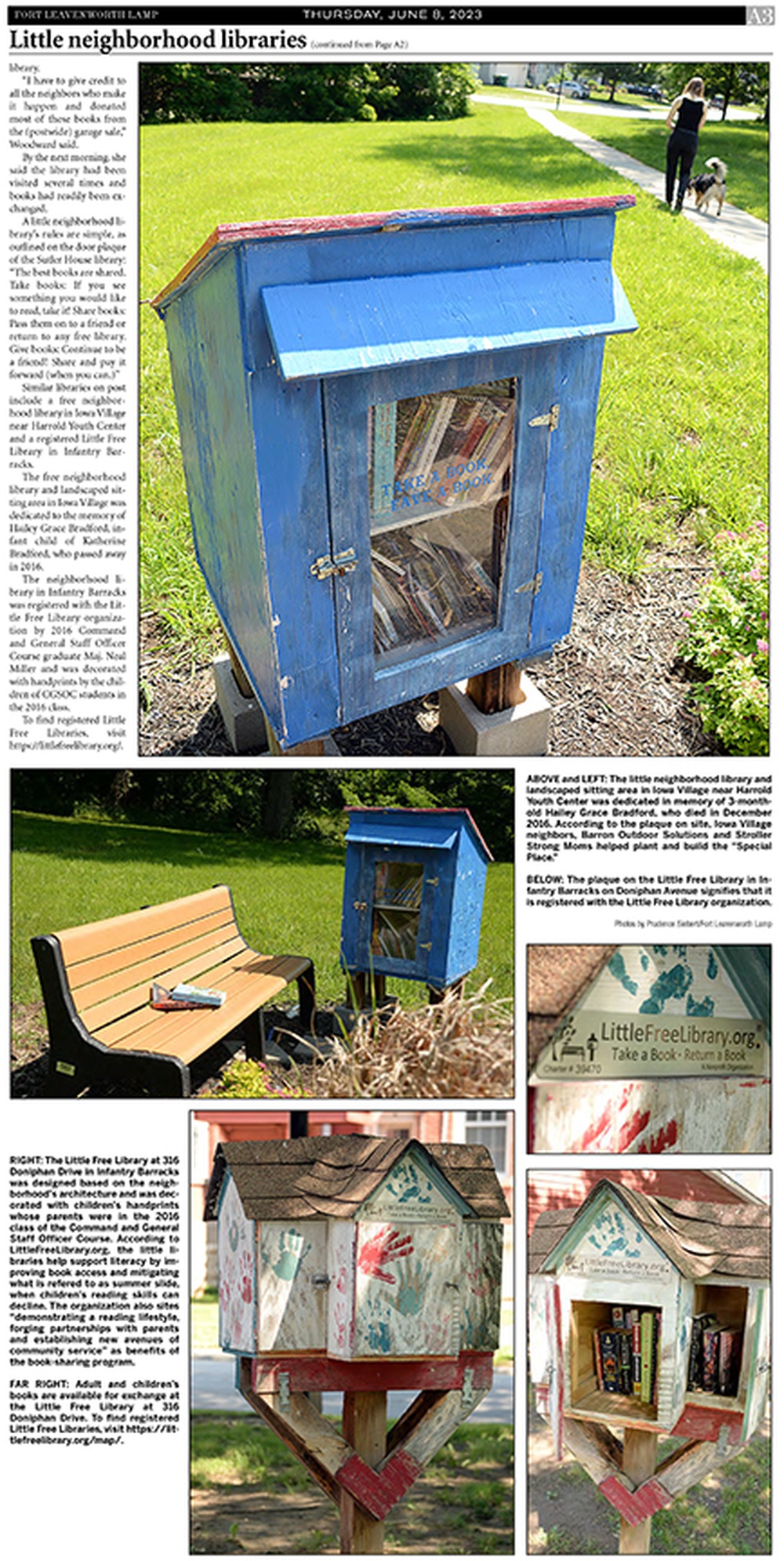 DVIDS - News - Free little neighborhood library opens for book exchanges