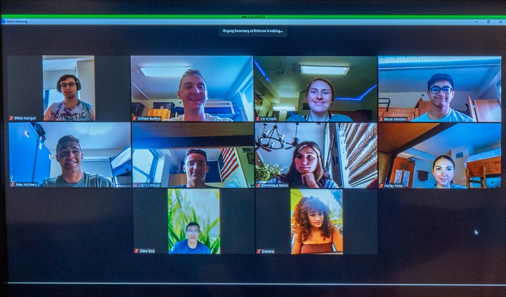 DVIDS - Images - DSD Hicks holds roundtable with USMMA students [Image ...