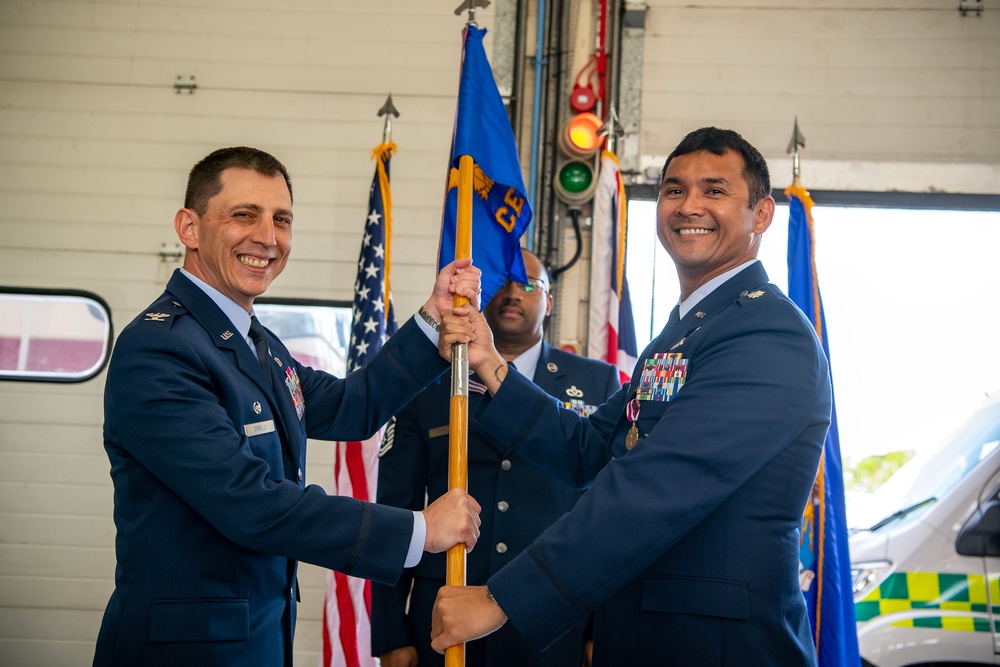 DVIDS - Images - 422d CES Change of Command [Image 3 of 8]