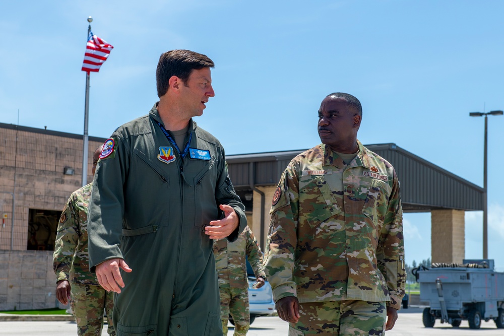 DVIDS - News - ANG Command Chief visits 125th Operations Group Detachment 1