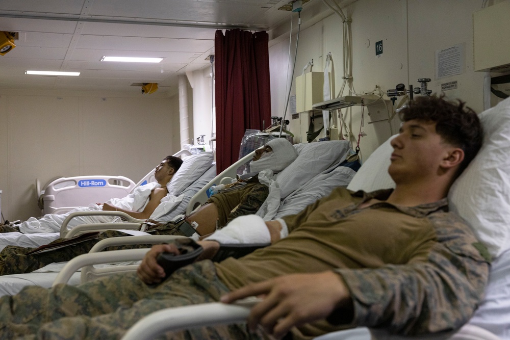 DVIDS - Images - Mass Casualty Exercise on the USS America [Image 5 of 5]