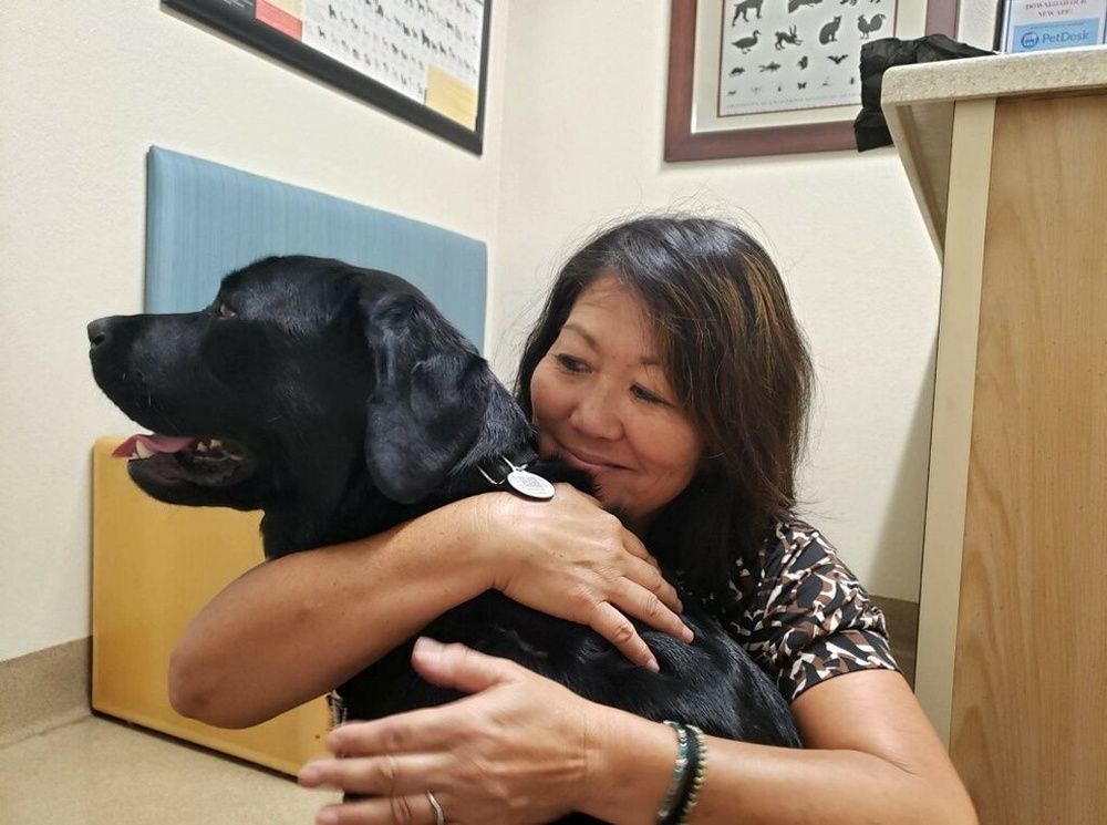 DVIDS - Images - Cork and His Handler, Kim Elliott, at the Veterinarian ...
