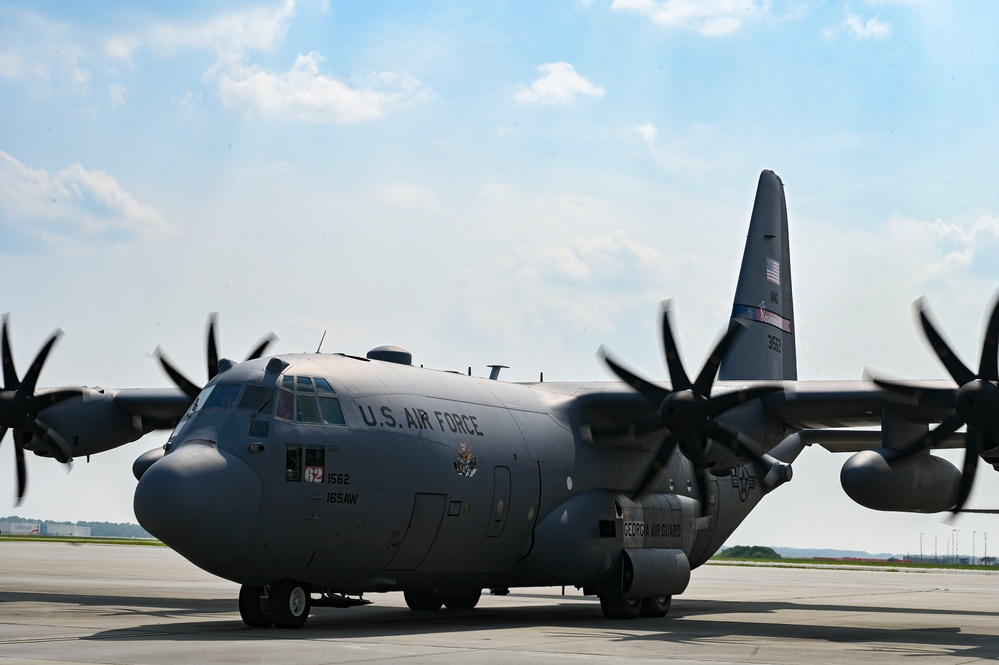 DVIDS - Images - U.S. Airmen with the 165th Airlift Wing return to ...