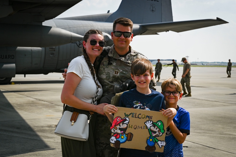 DVIDS - Images - U.S. Airmen with the 165th Airlift Wing return to ...