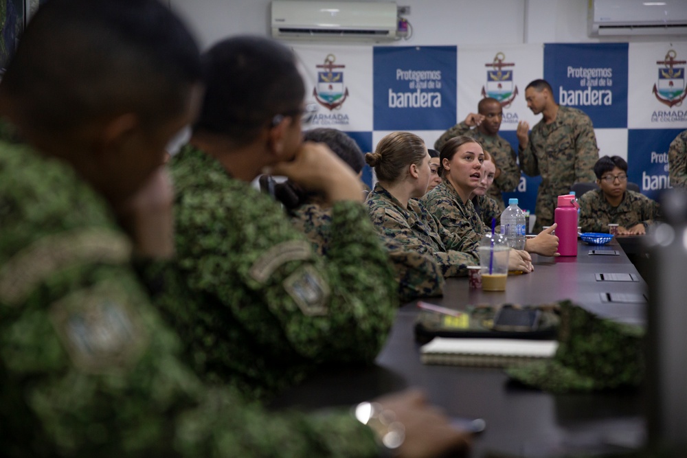 DVIDS - Images - Colombian Marine Corps Women Integration Meeting ...