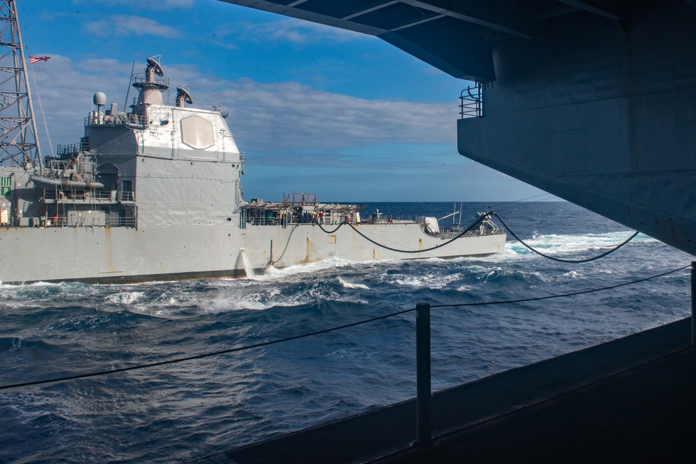 DVIDS - Images - USS Ronald Reagan (CVN 76) conducts fueling-at-sea ...