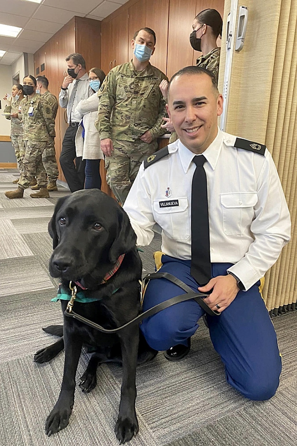 DVIDS - News - Capt. Earl brings the benefits of the human-animal bond ...