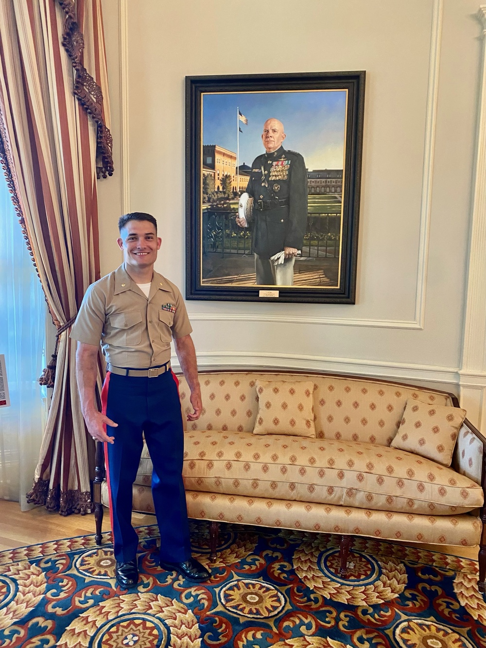 DVIDS News U S Marine Corps Maj Charles Baumann Selected To Paint