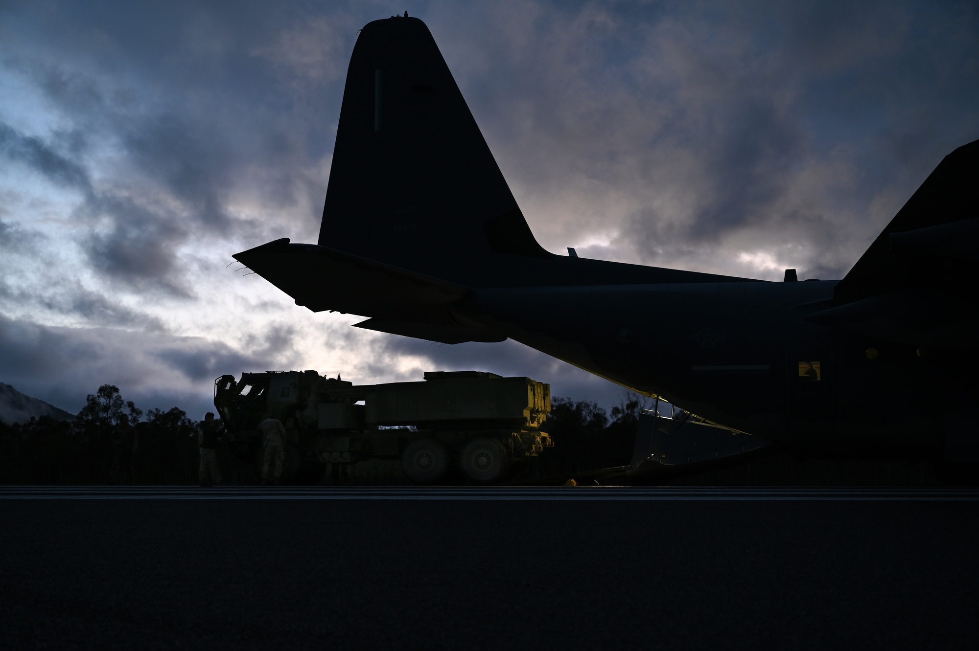 Ac 130 Firing At Night