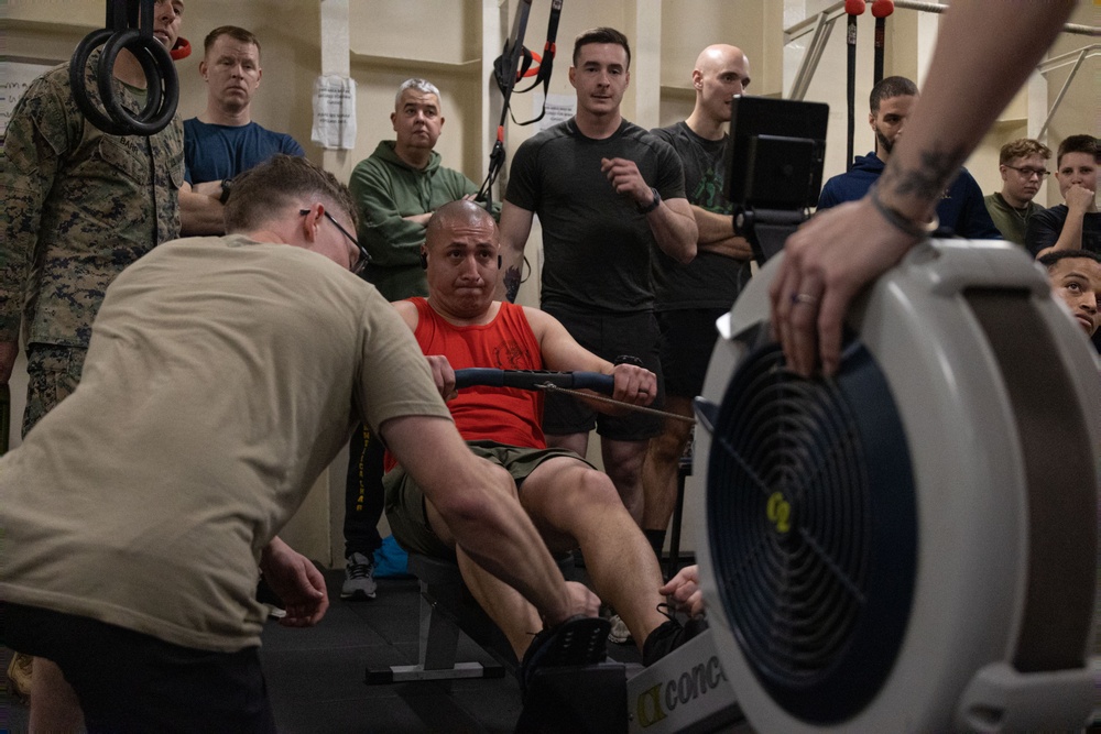 DVIDS - Images - 31st MEU 5K rowing competition aboard USS America ...