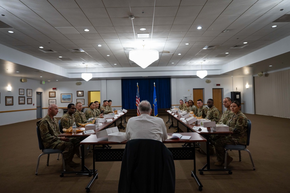 DVIDS - News - SecAF visits 90 MW Airmen, serves as rodeo Grand Marshal