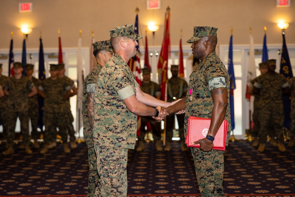 DVIDS - Images - U.S. Marine Master Gunnery Sgt. Adonte Houston retires ...