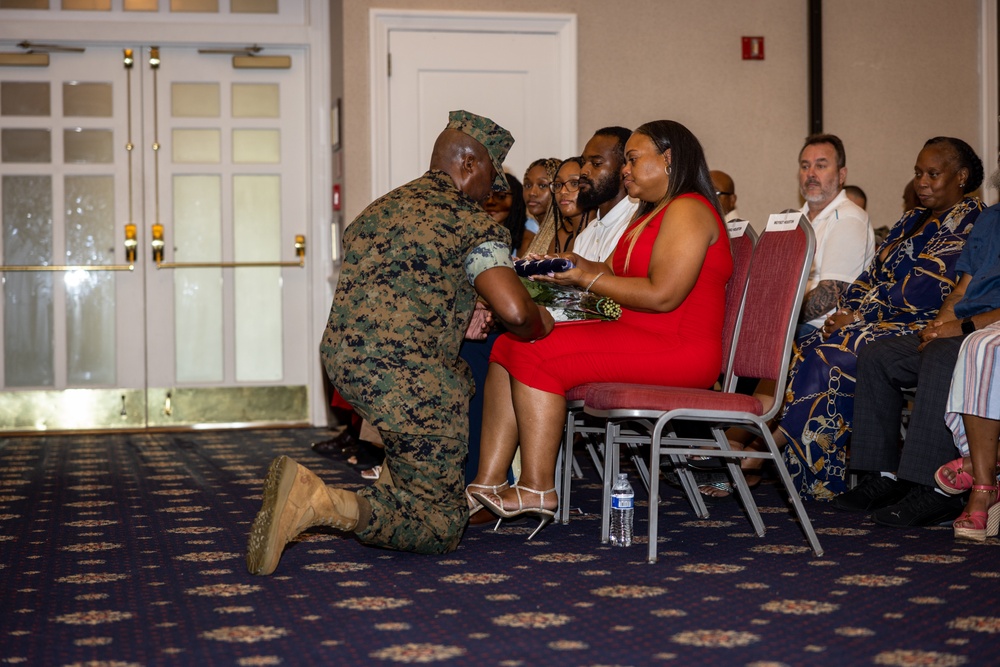 DVIDS - Images - U.S. Marine Master Gunnery Sgt. Adonte Houston retires ...