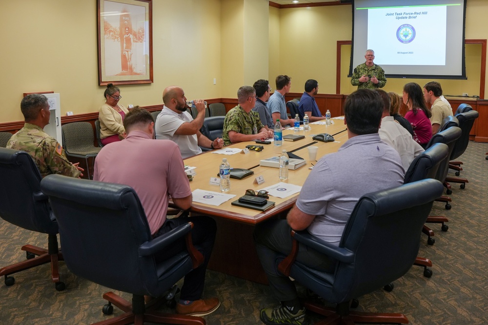 DVIDS - Images - Joint Task Force-Red Hill welcome staff delegates to ...
