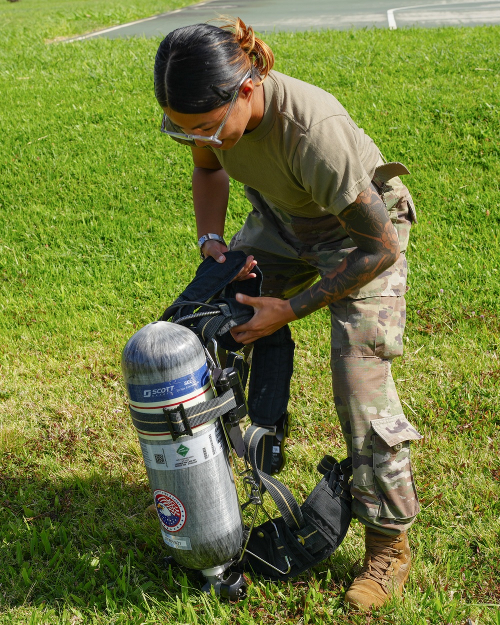 DVIDS - Images - JTF-RH roving security and fire watch team members ...